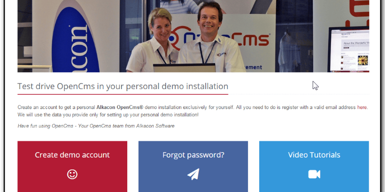 OpenCms Dokumentations- und Demosites | Alkacon OpenCms
